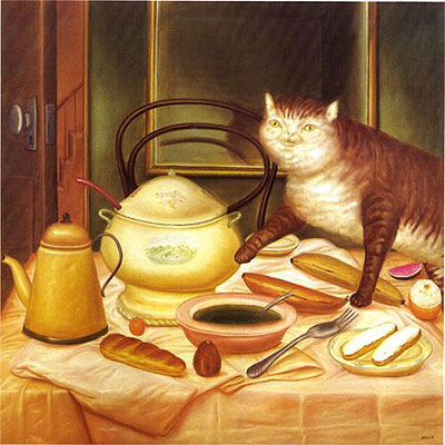 Fernando Botero Pinturas Gato Fernando Botero Pintura, Dibujo Y