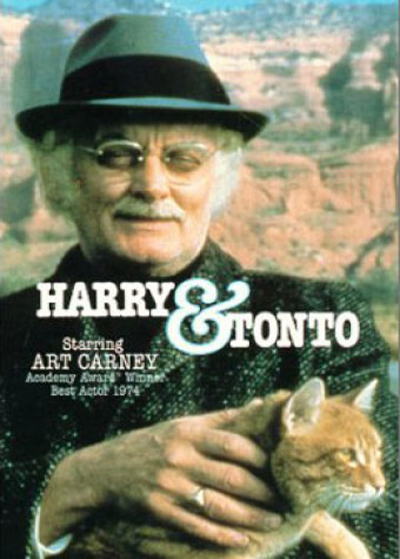 Un gato en la gran pantalla: «Harry y Tonto» – Gatos y Respeto