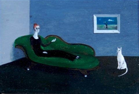 Gatos, soledad, surrealismo y Gertrude Abercrombie – Gatos y Respeto
