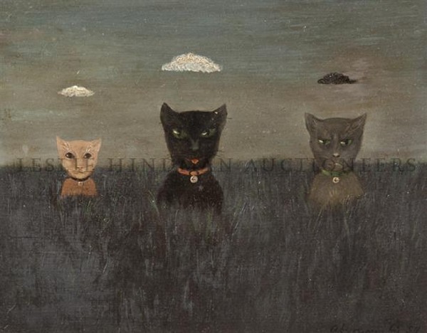 Gatos, soledad, surrealismo y Gertrude Abercrombie – Gatos y Respeto