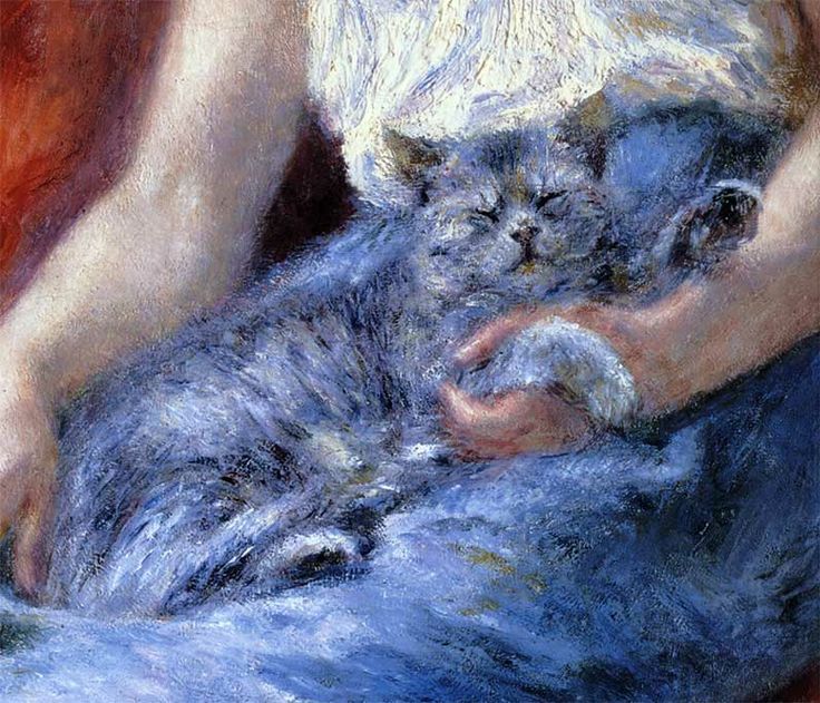 Los gatos de Pierre-Auguste Renoir – Gatos y Respeto