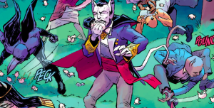 Un gato de cómic y la escritora Margaret Atwood – Gatos y Respeto