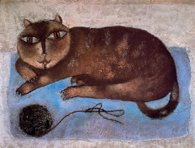 El gato Fígaro y el pintor Franco Gentilini – Gatos y Respeto