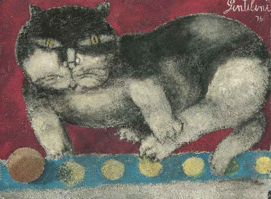 El gato Fígaro y el pintor Franco Gentilini – Gatos y Respeto