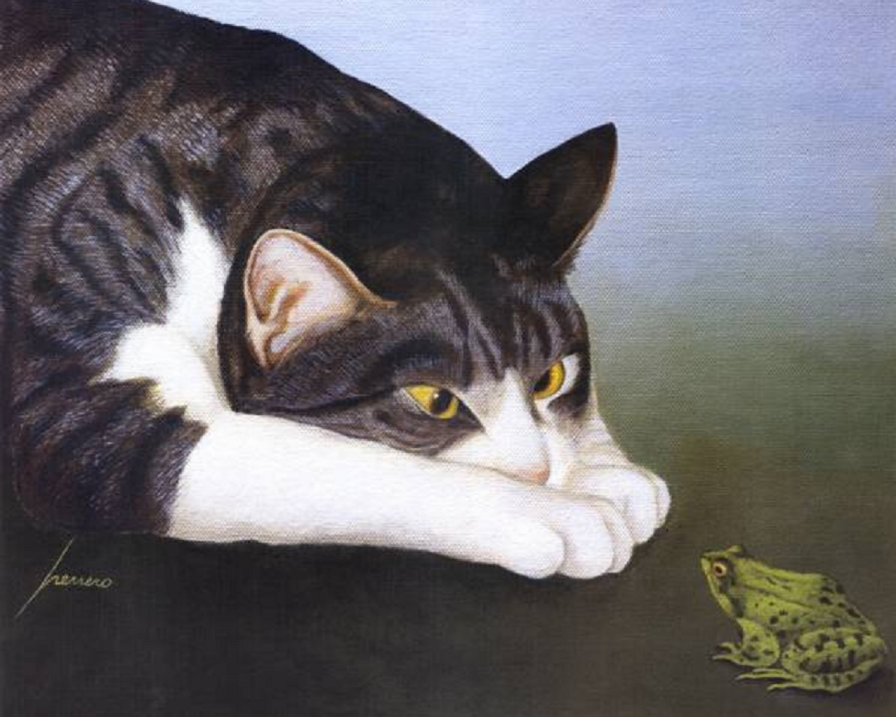 Gatos, algunas vacas y el artista californiano Lowell Herrero – Gatos y ...